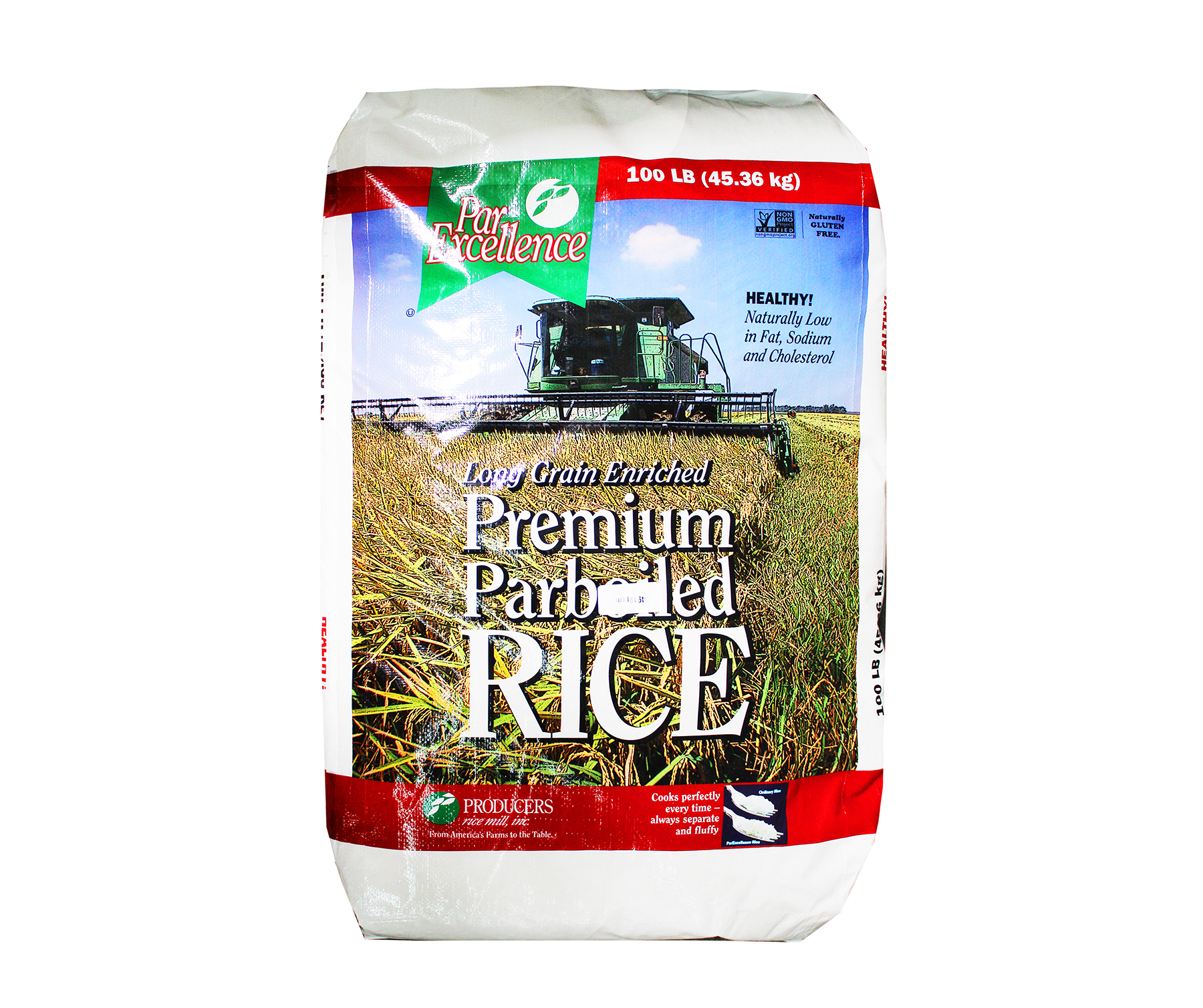 Par Excellence Parboiled Rice 100lbs Sun Fat Trading Company